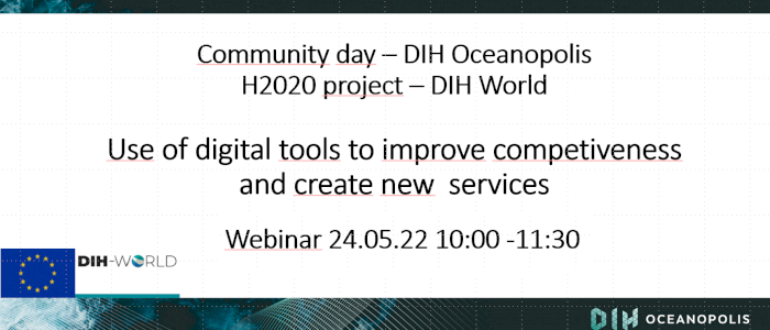 Community day - DIH Oceanopolis - Horizon 2020 Project – 24. mai 2022 ...