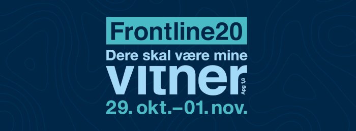 Frontline 2020 – 29. okt. 2020 – NLM Ung og Misjonssalen Oslo