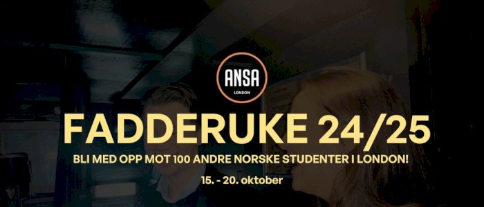 ANSA London || Fadderuke 2024 – 15. okt. 2024 – ANSA London